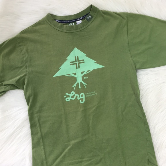 Lrg | Shirts | Lrg Green Graphic Tee | Poshmark